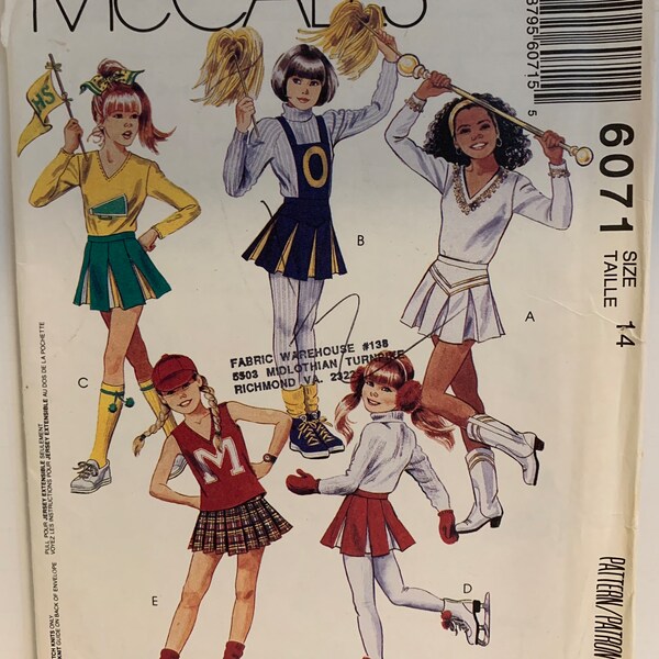 Cheerleading Skirt Pattern - Etsy