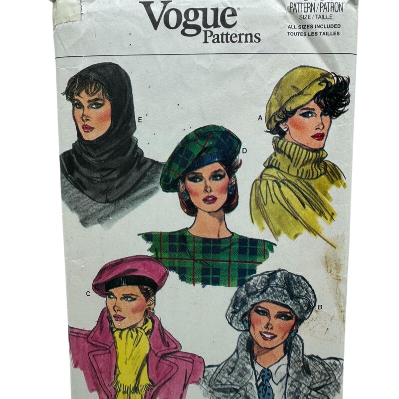 Vogue Hat Pattern - Etsy