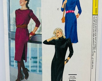 Misses and Petite Formal Evening Dress in Two Lengths Sewing Pattern ...