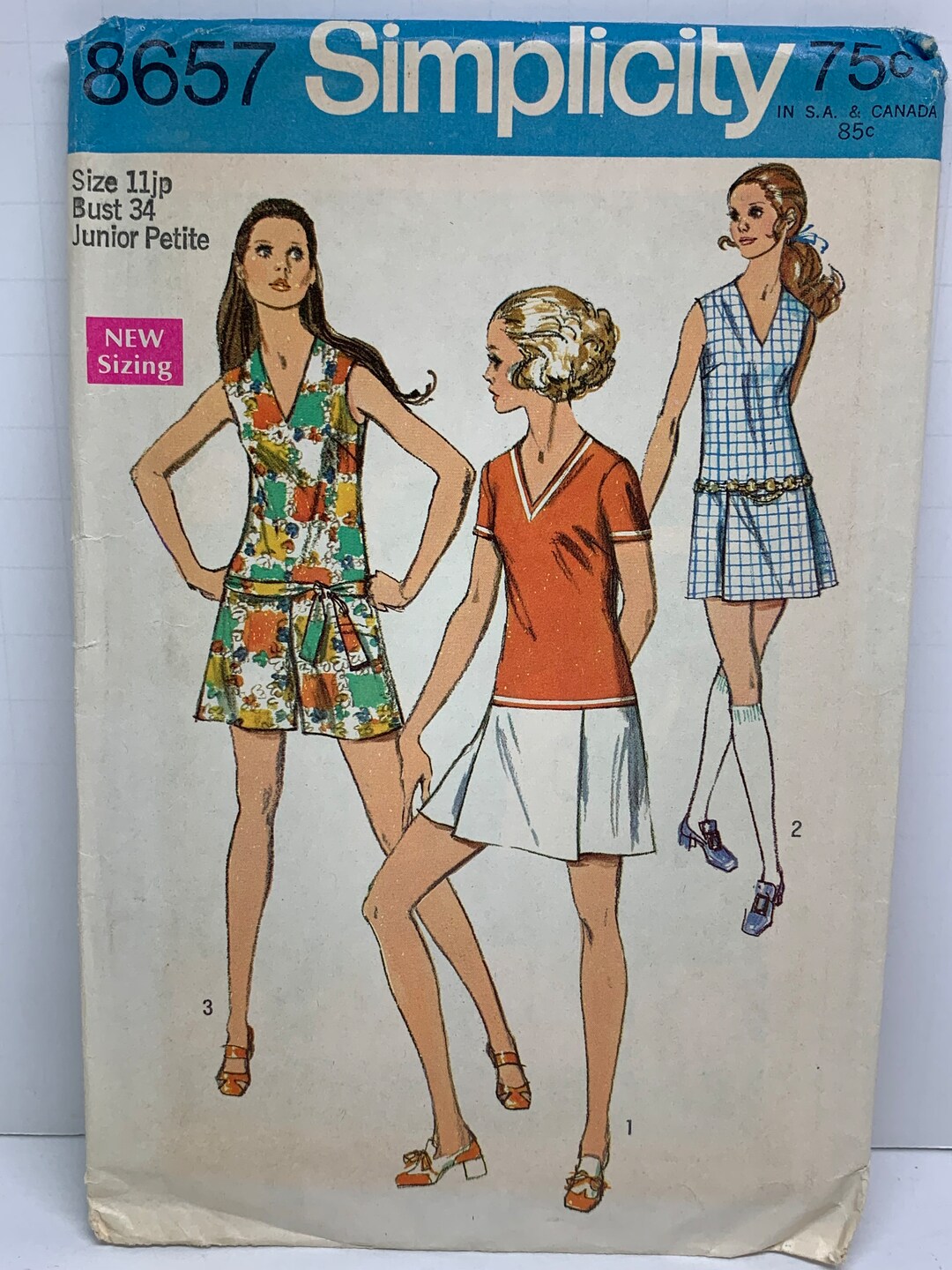 Women’s Mini Pantsdress Sewing Pattern Tennis Dress Skort Bottom ...