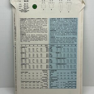 Butterick 5616 Girl’s Dress Jumper and Jumpsuit Fast and Easy Sewing ...