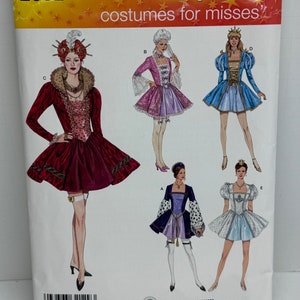Simplicity 2832 Misses Sexy Risqué Dress Costume Sewing Pattern ...