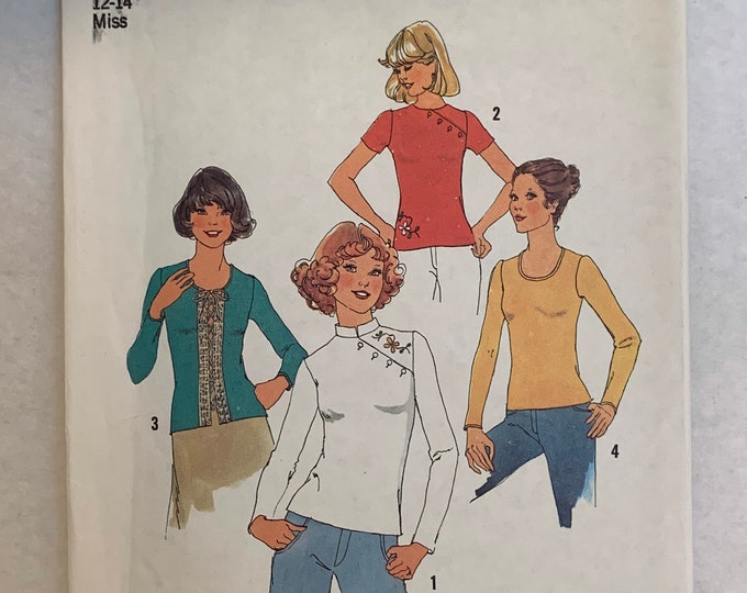 Vintage 1970s Long Caftan Turban and Slip Simplicity 5720 Misses Size ...