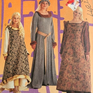 Mccall’s 8826 Historical Costume Sewing Pattern Renaissance Medieval ...
