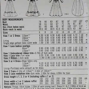 Misses 1980s Lined Bride and Bridesmaid’s Dresses Detachable Train ...