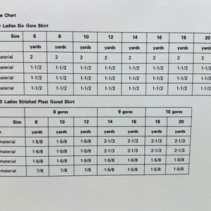 Vintage 70s Gored Skirt Sewing Pattern Kandel Patterns for Knits 60 ...