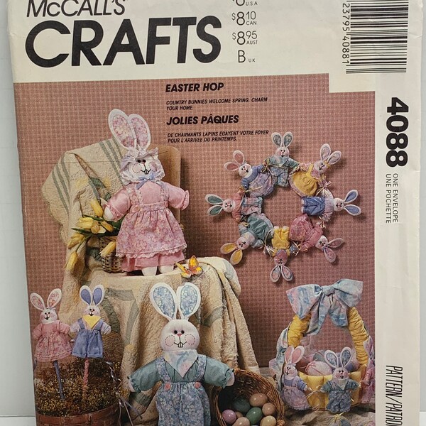 Bunny Sewing Pattern - Etsy