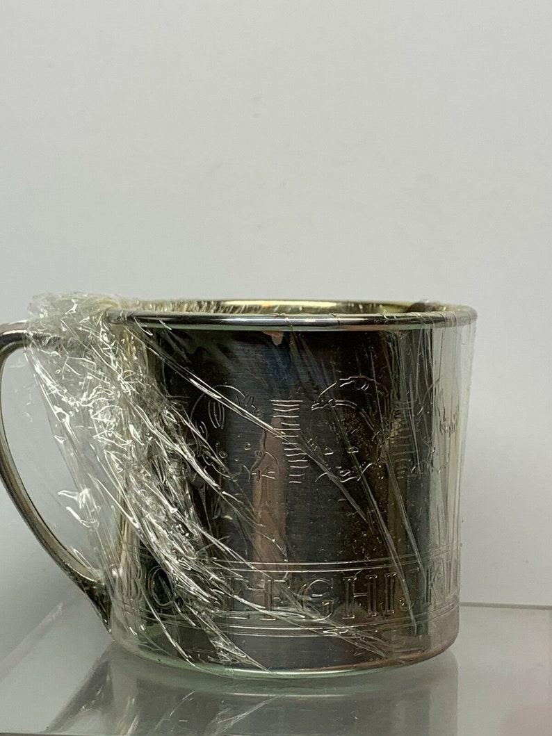 Vintage Oneida Silverplate Babys ABC Baby Child Youth Cup Mug - Etsy