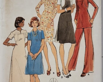 Vintage Vogue 1549 Diane Von Furstenberg Misses Wrap Dress Front ...