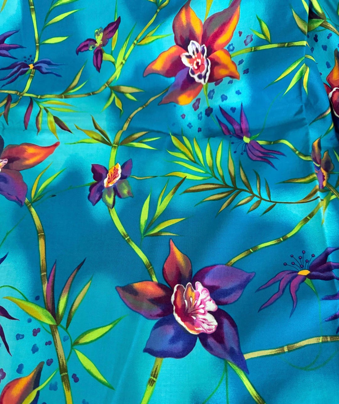 Timeless Treasures WREEF C2678 Hawaiian Tropical Fabric Floral Cotton ...