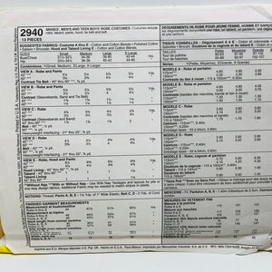 Adult Halloween Costumes Mccall’s 2940 Sewing Pattern Asian Geisha ...