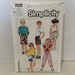 Vintage 1970s Simplicity 6186 Girls Cottagecore Dresses Sewing - Etsy