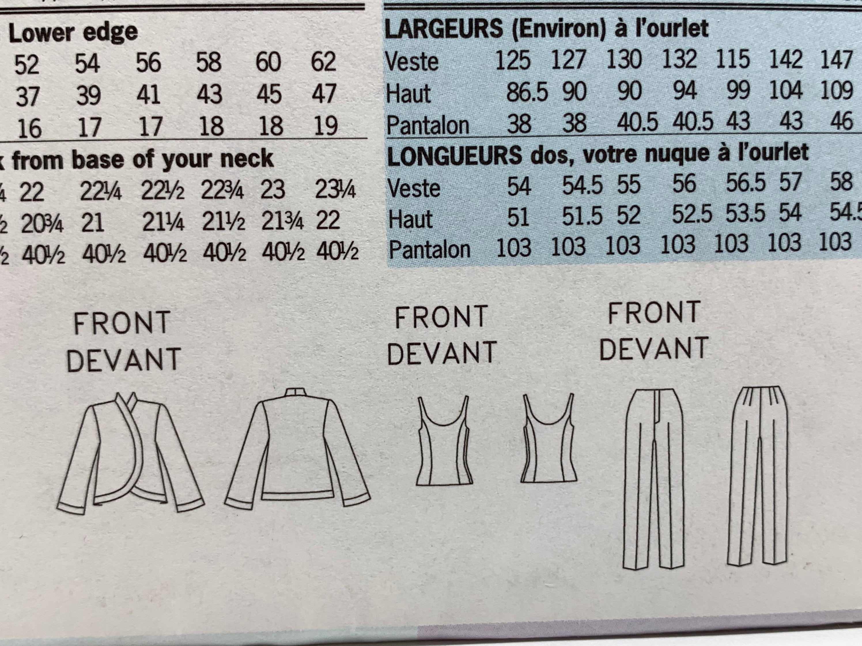 Ellen Tracy Size Chart