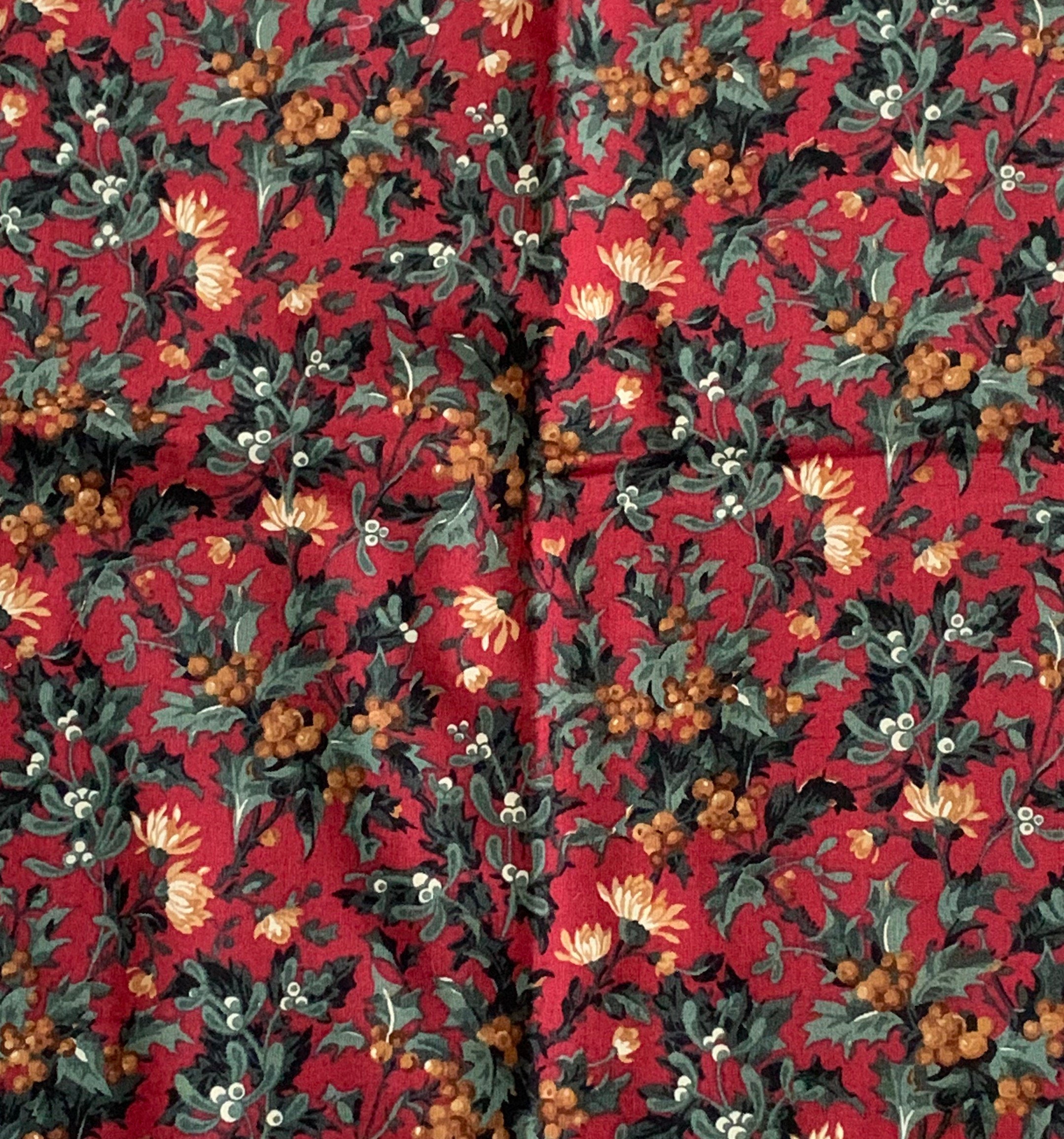 Floral Cotton Fabric Holly Hill by Thimbleberries for RJR Fabrics ...