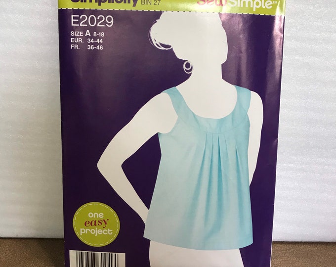 Mccalls 5079 Womens Sewing Pattern Blouse Shirt Top Plus Size 20 22 24 ...