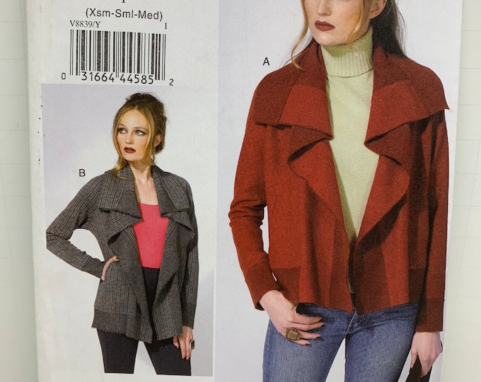 Vogue 7746 Misses Quilted Jacket Sewing Pattern Marcy Tilton Designer ...