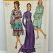 Vintage 70s Misses BOHO Dress in Two Lengths Simplicity 9447 Sewing ...
