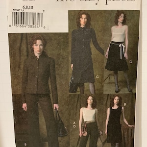 Vogue 7947 5 Easy Piece Wardrobe Sewing Pattern Misses & Misses Petite ...