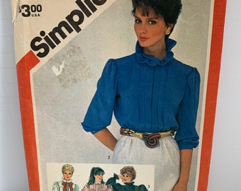 Vintage Vogue 8122 1980s Women's Misses Sewing Pattern - Etsy