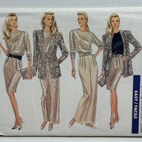 1960s Two-piece Dress Pattern: Butterick 2105, Size 14 - Etsy