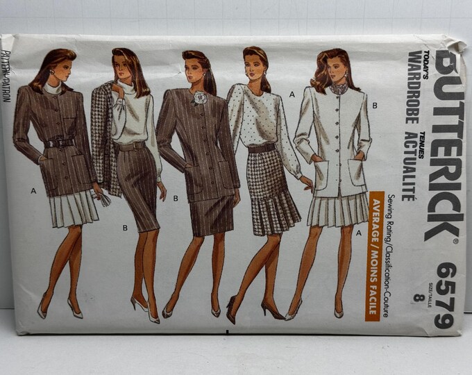 Simplicity 5319 Sewing Pattern Misses Pullover Blouse Top and ...