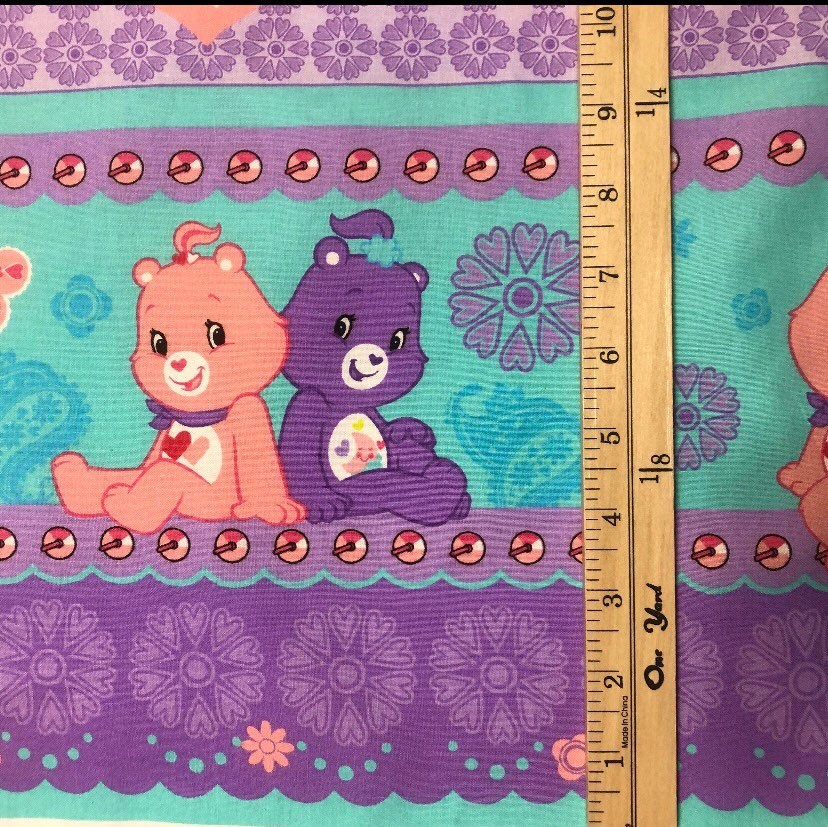 Cut and Sew Care Bears Pillow Panels Quilt Top Dream Come True - Etsy