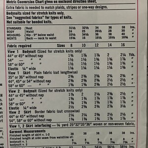Simplicity 5360 Sewing Pattern Misses Bodysuit and Wrap Tie Skirt ...