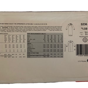 Mccall’s 5236 Misses A-line Dress With Pockets Sewing Pattern See & Sew ...