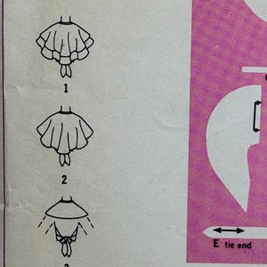 Vintage 1970s Simplicity 6945 Halter Tops Cape Capelet Collar Misses ...