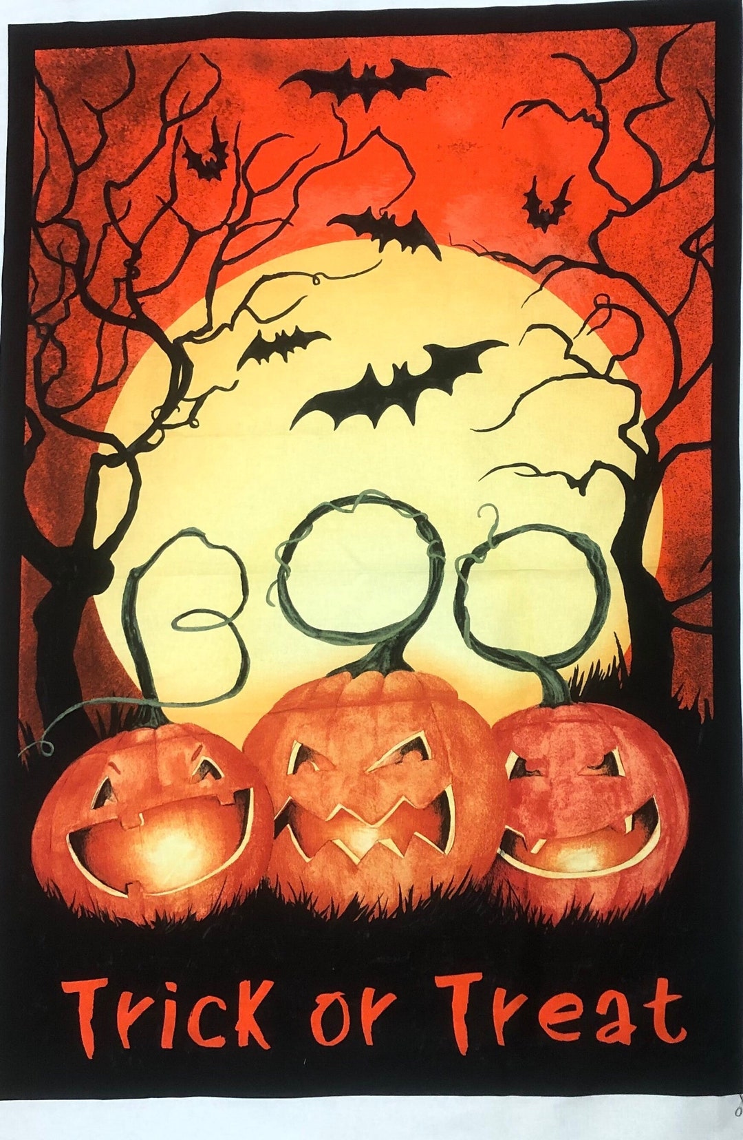 Halloween Boo Trick or Treat Door Panel CP46807 Steele Creek Studio ...