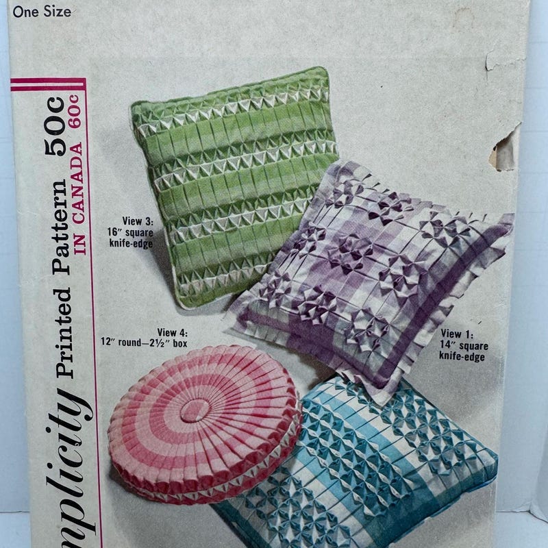 Smocked Pillow - Etsy