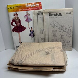 Simplicity 2832 Misses Sexy Risqué Dress Costume Sewing Pattern ...