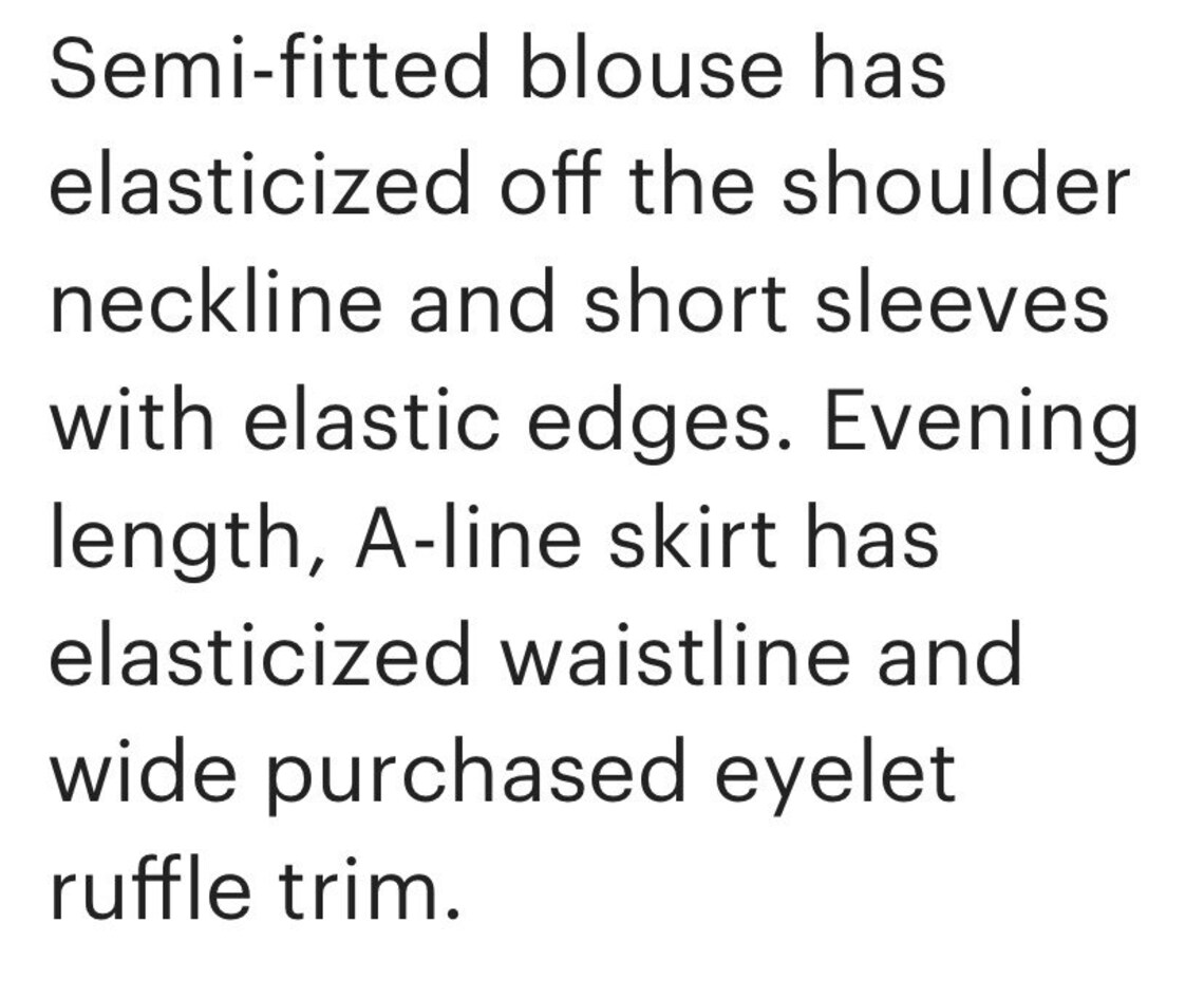 Butterick 3655 Vintage 1970s off Shoulder Neckline Peasant - Etsy