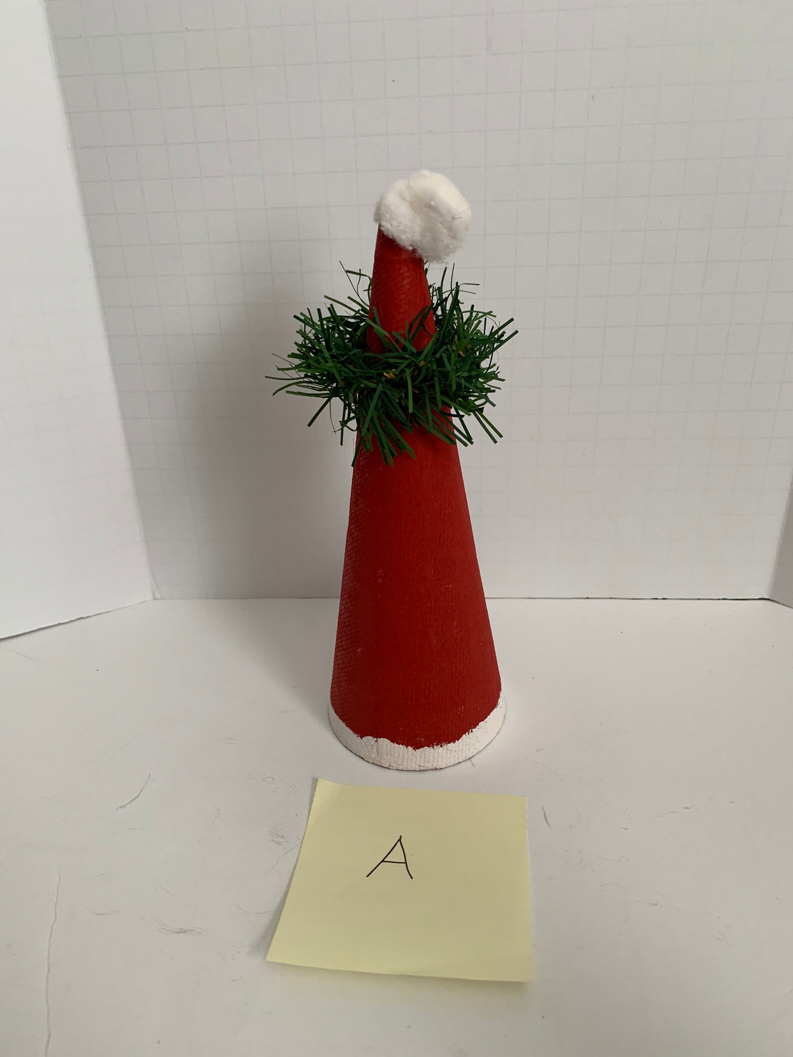 Hand Painted Santa Cones Christmas Primitive Farmhouse Decor - Etsy