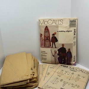 Mccall’s 8826 Adult Historical Costume Sewing Pattern Renaissance ...