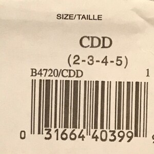 Butterick 4720 Toddlers Girls Formal Dress Sewing Pattern Size 2 3 4 5 ...