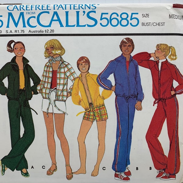 Mens Track Suit Sewing Pattern - Etsy