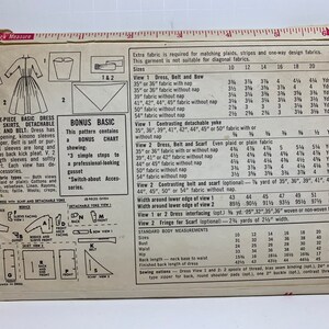 Vintage 1960s Simplicity 3548 Sewing Pattern Misses Womens | Etsy