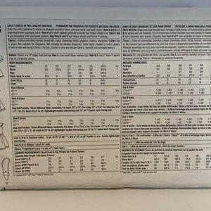 VTG 90s Simplicity 8938 Girls Dress in 2 Lengths and Cupcake Shoulder ...