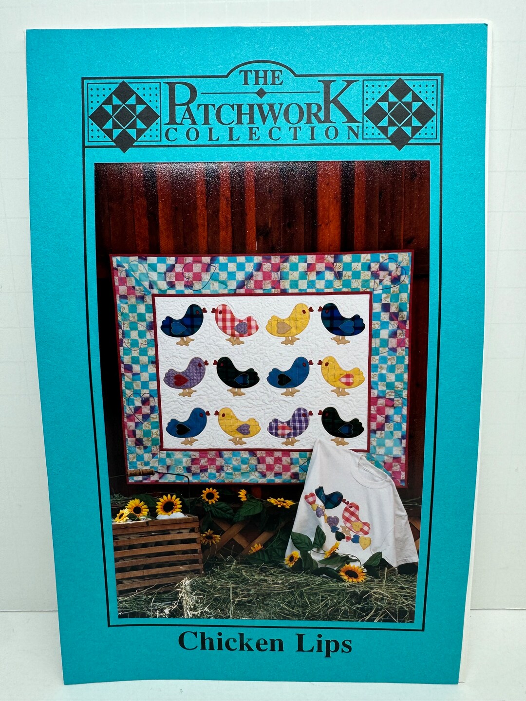 Chicken Lips Chicks Quilt Pattern the Patchwork Collection 44 X 36 Wall ...