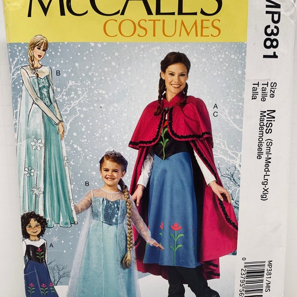 Anna Frozen Sewing Pattern - Etsy