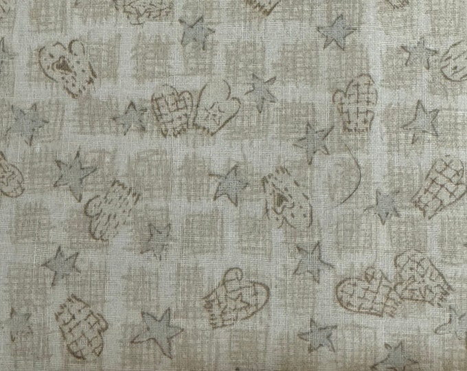 Vintage Sandy Gervais Moda Snowman Christmas Holiday Fabric Panel 23 X ...