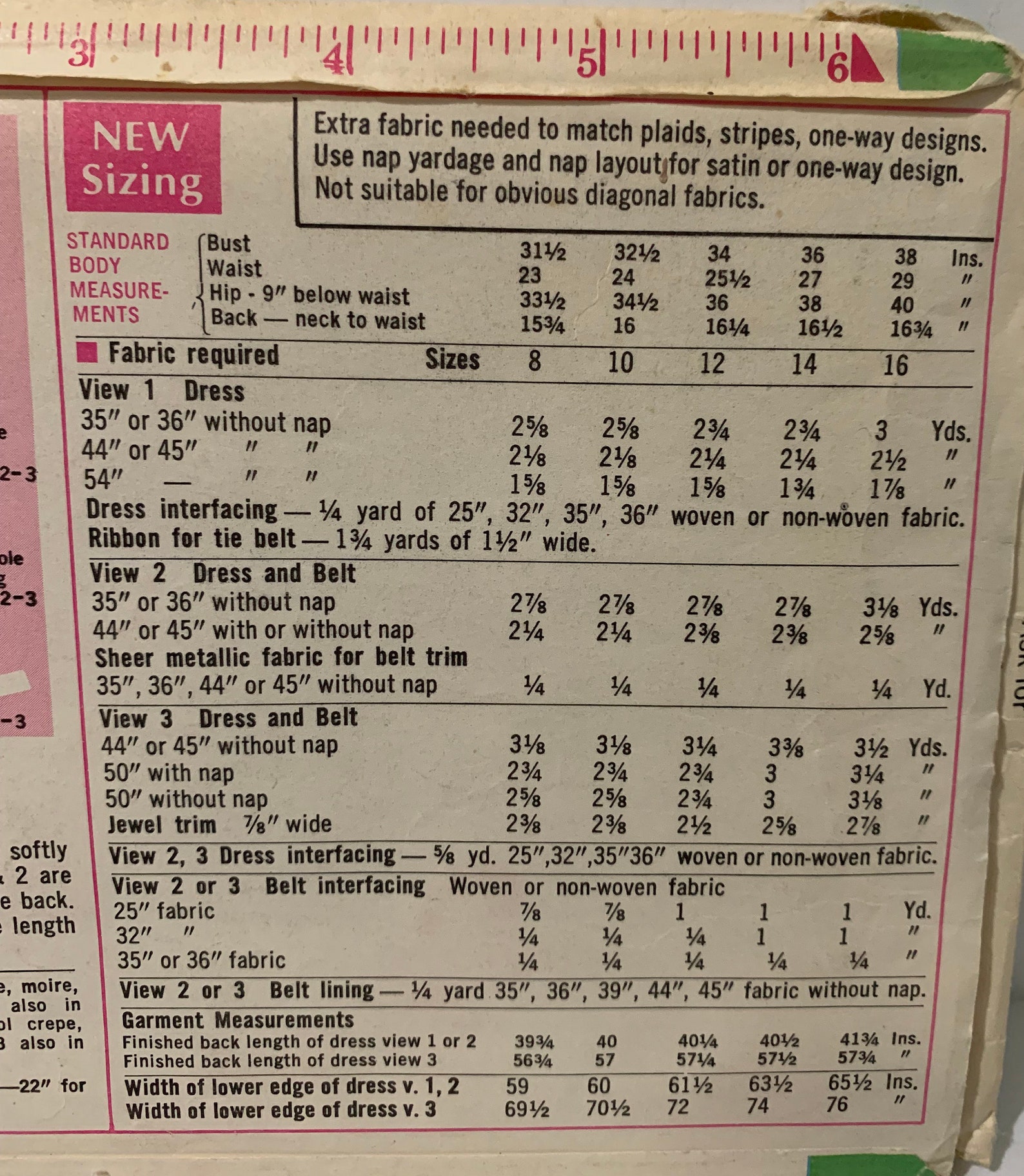 Vintage Simplicity 8545 1960s Dresses 2 Lengths Sewing Pattern | Etsy