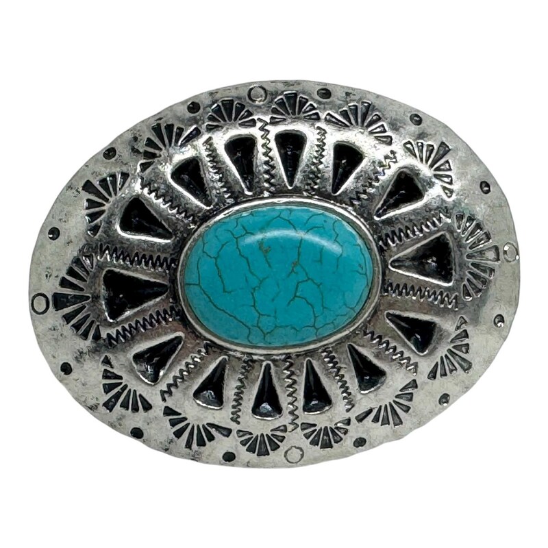 Turquoise Belt Buckle - Etsy