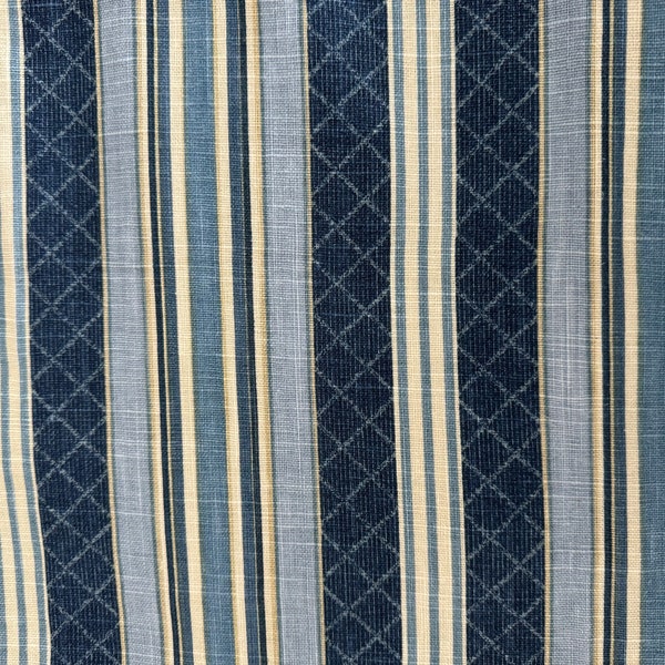 Waverly Blue Fabric - Etsy