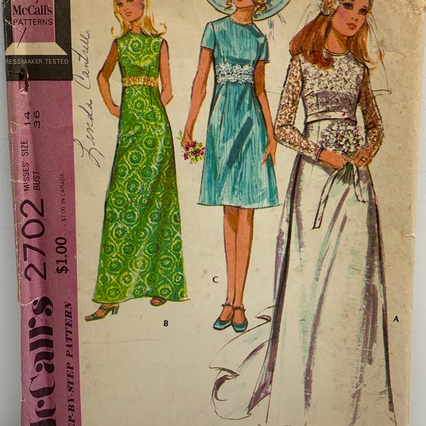 Evening Gown Pattern - Etsy