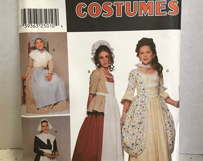Simplicity 9742 Costume Sewing Pattern Size A 7 8 10 12 14 Cosplay ...