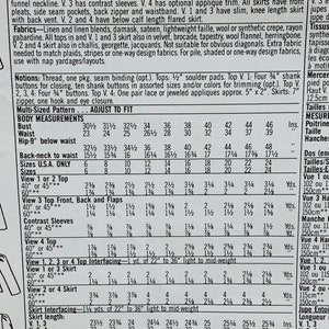 Misses Two Piece Dress Sewing Pattern Simplicity 9855 Includes Button ...