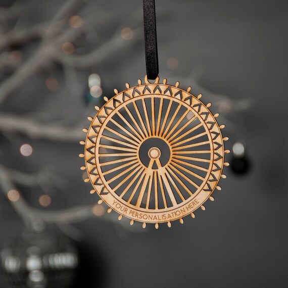 Personalised London Eye Tree Decoration London Landmark | Etsy