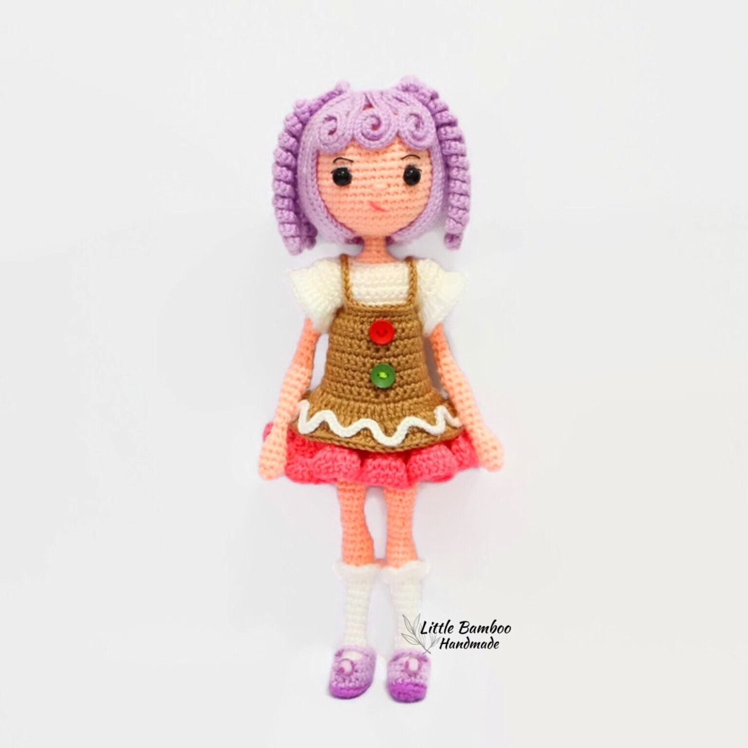 Pattern-gingerbread Girl-crochet Pattern Pdf | Etsy